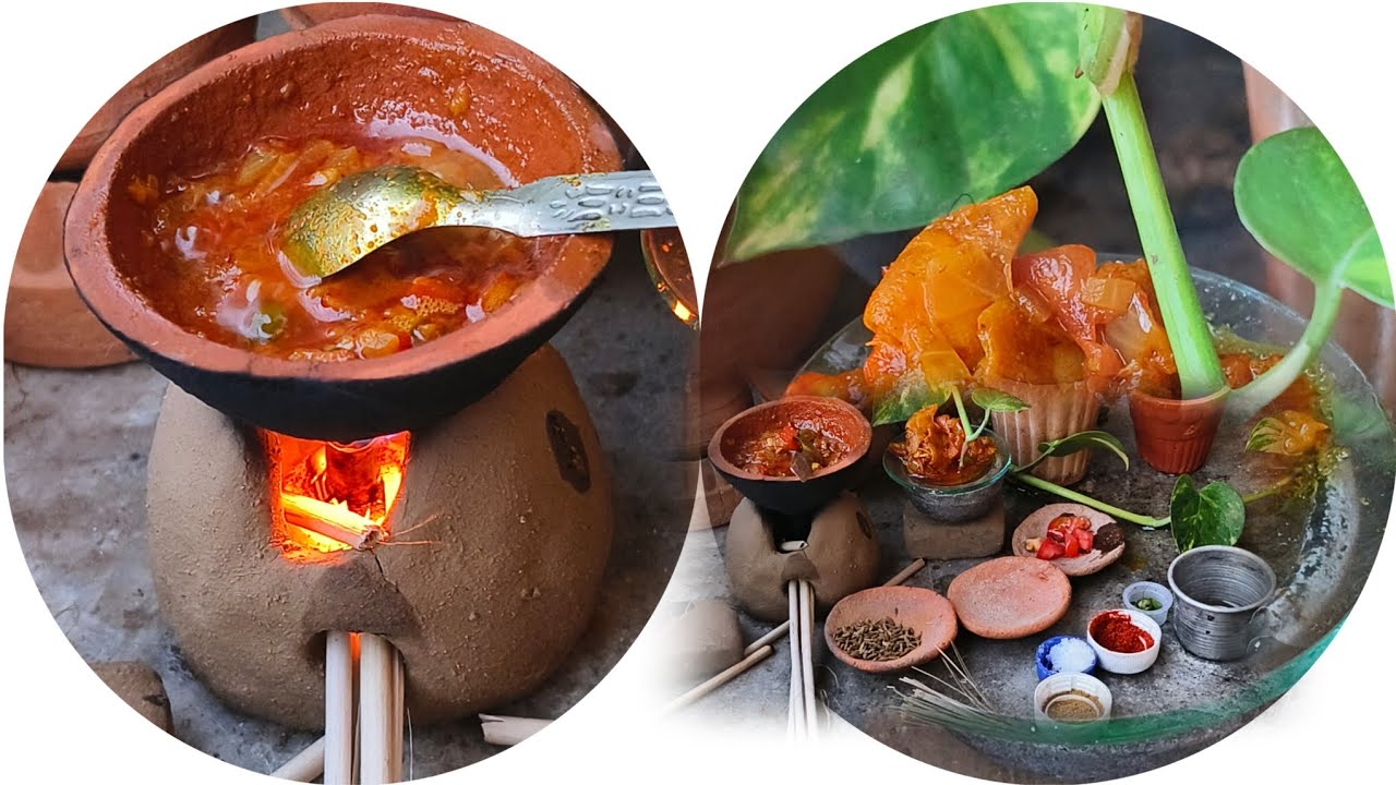 Restaurant Style Prawn Gravy /Mini Cooking / Fish Curry Recipe/ Kucho ...