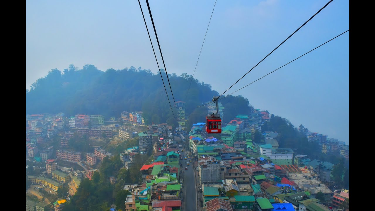 GANGTOK ROPEWAY- Cable car ride- Great experience in SIKKIM ROPEWAY ...