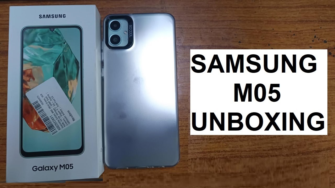 Samsung M05 Unboxing and Camera Review #samsungmobile - YouTube