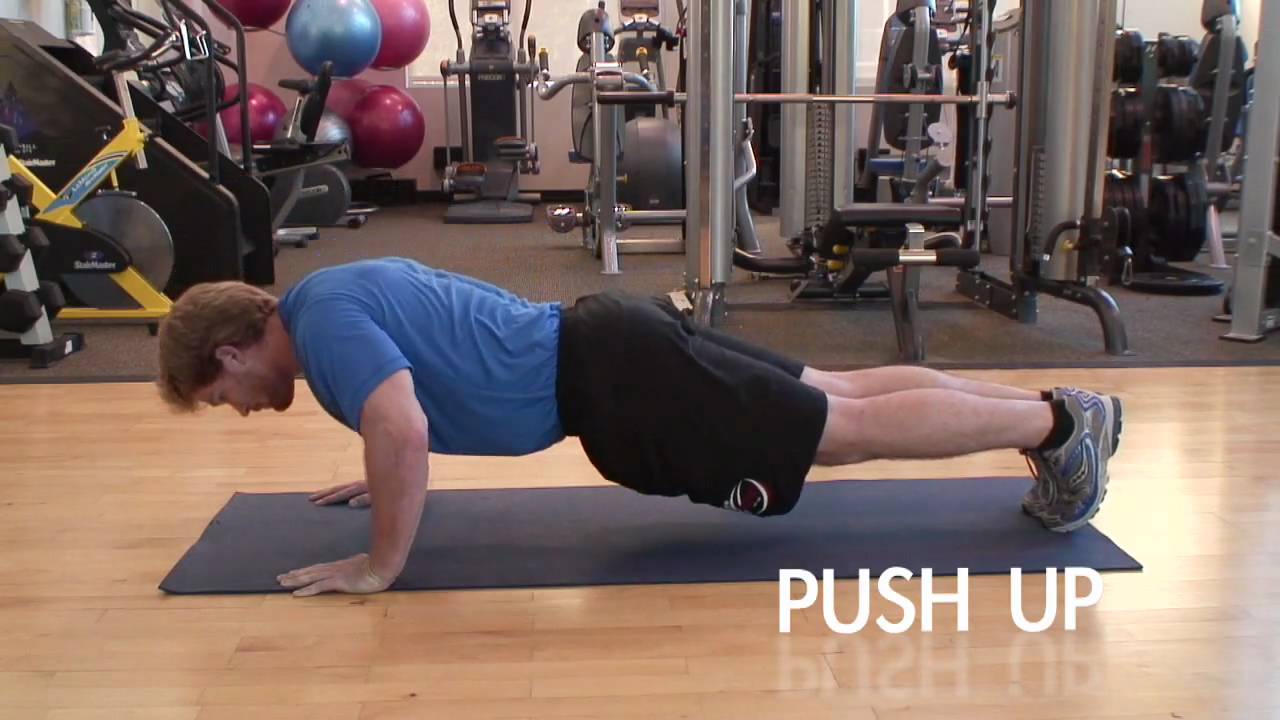 Performing a Push-Up - YouTube