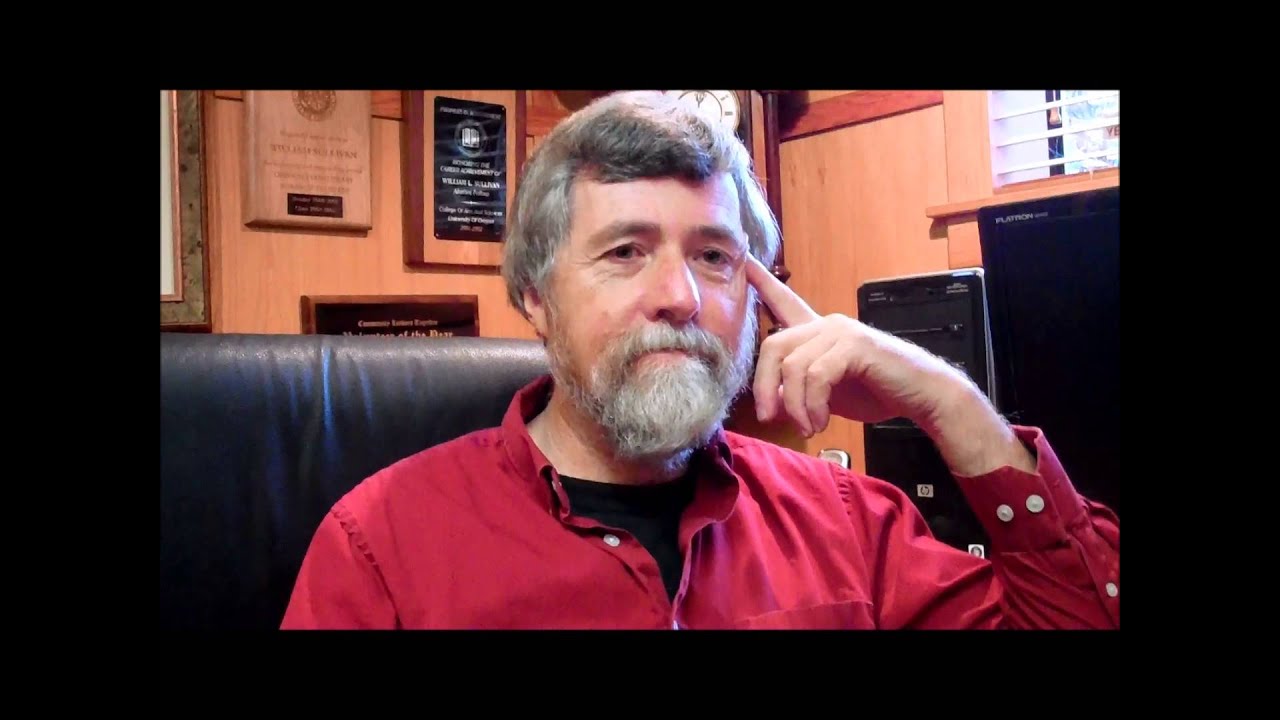 Author William L. Sullivan Talking the Craft of Writing. - YouTube