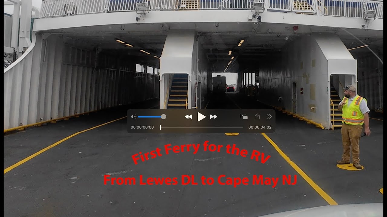 Ferry Unity LTV from Lewes, DE to Cape May, NJ - YouTube