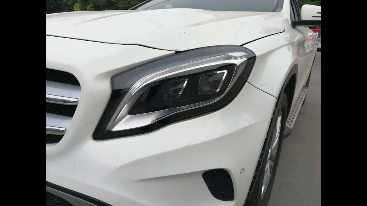 Upgrade Full LED Headlight Assembly for mercedes benz GLA class 2015 ...