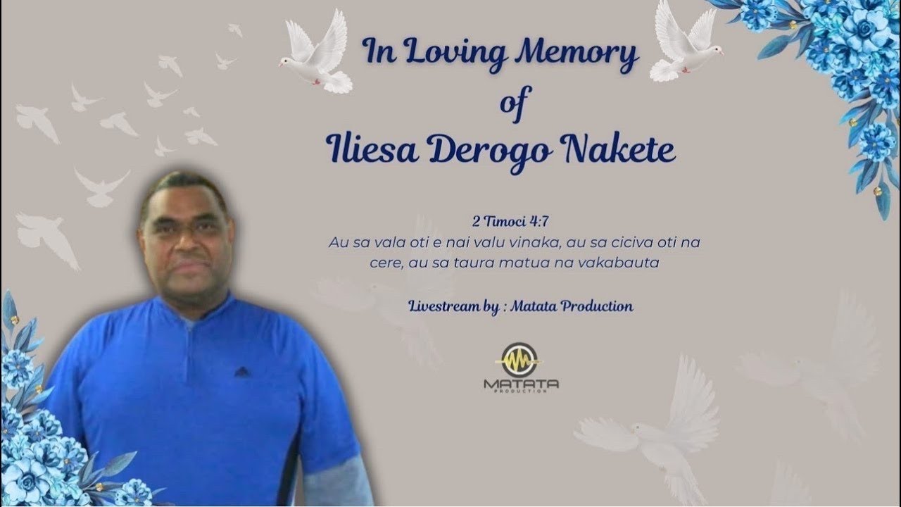 🕊️Homegoing Celebration for Isireli Racagi & Inia Naidumu🕊️ - YouTube