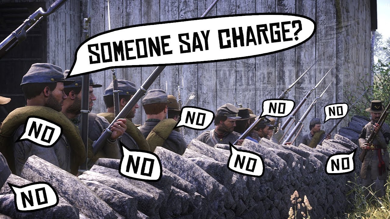 DID SOMEONE SAY CHARGE?! (War of Rights Funny Moments) - YouTube