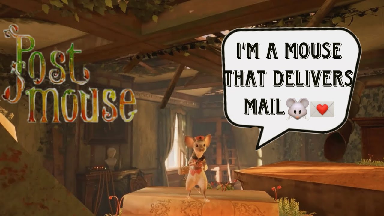 I'm a mouse that delivers mail... |Postmouse| - YouTube
