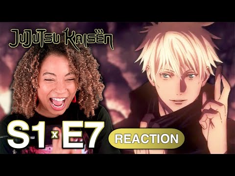 I'VE SEEN GOJO'S EYES, NOW I'M IN LOVE | Jujutsu Kaisen Season 1 Episode 7 Reaction