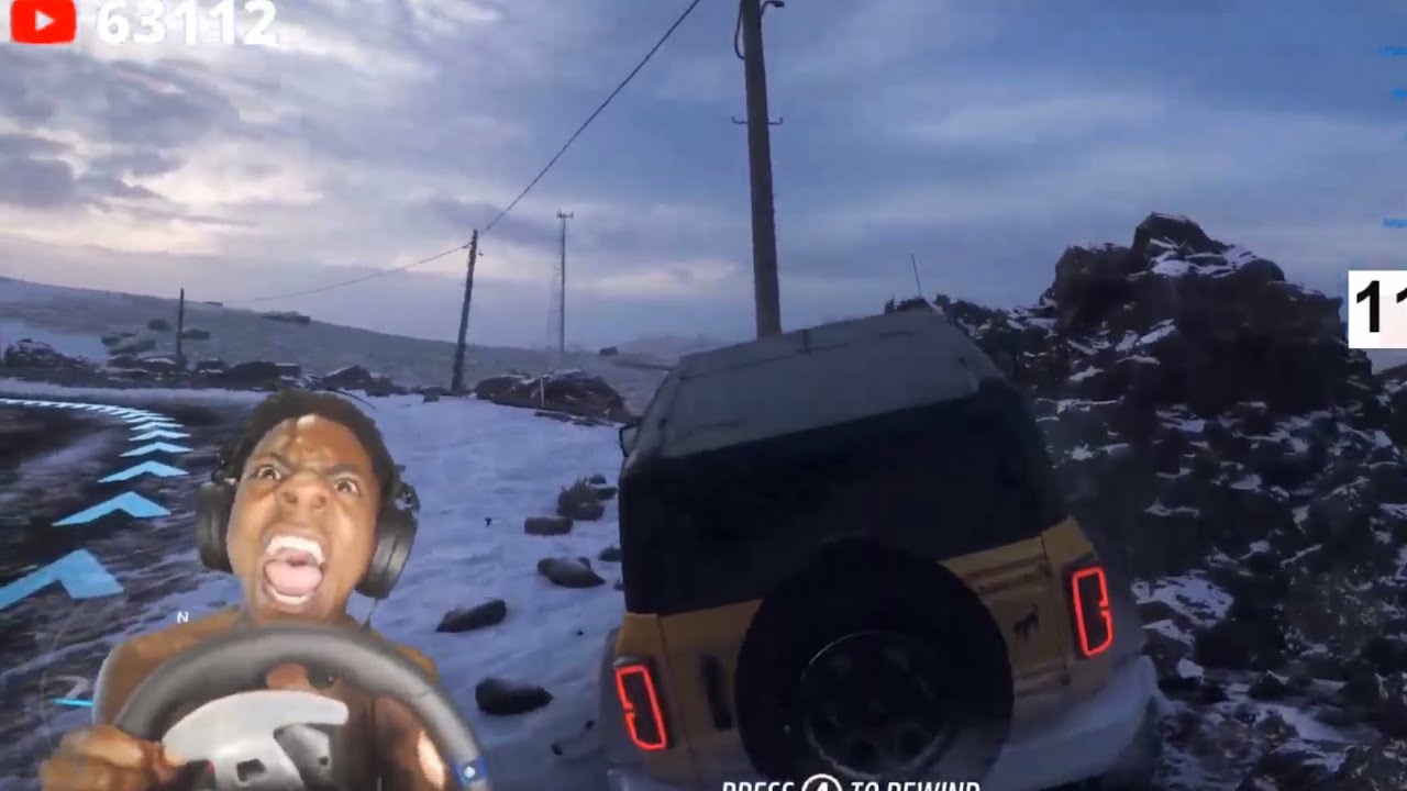 iShowSpeed calls the cops after crashing in Forza Horizon 5 (FULL VIDEO ...