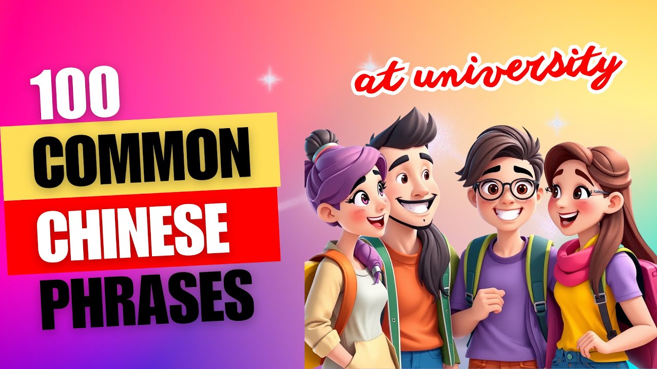 Chinese listening practice | 100 common Chinese phrases - P3 - At ...