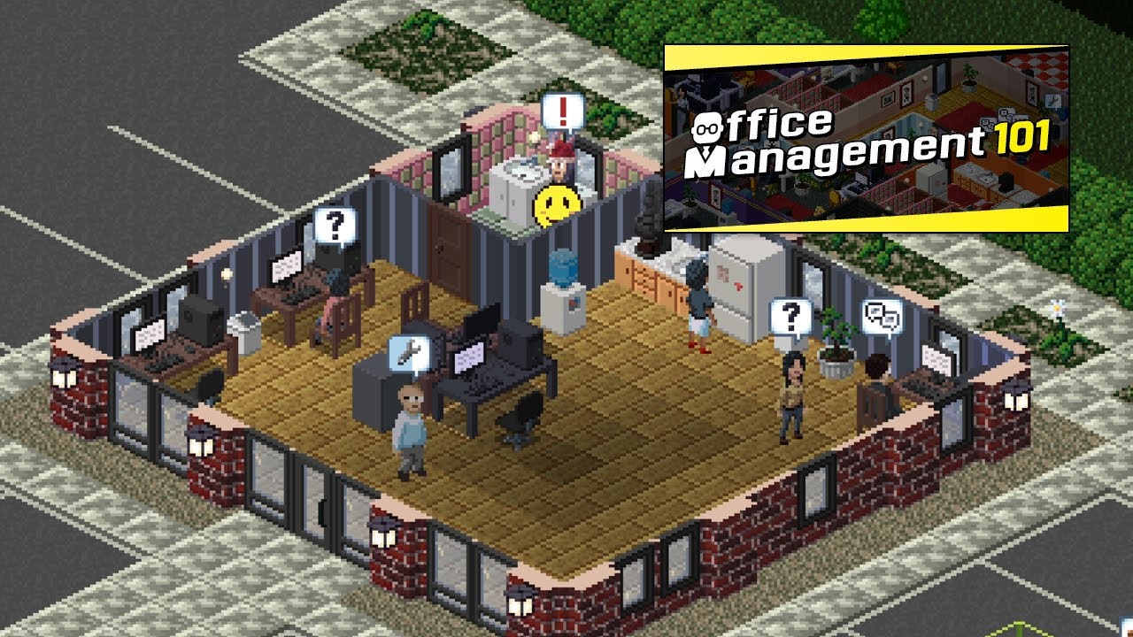 Office Management 101 - First Look Tycoon Game Ep2, Reaching Level 3 ...