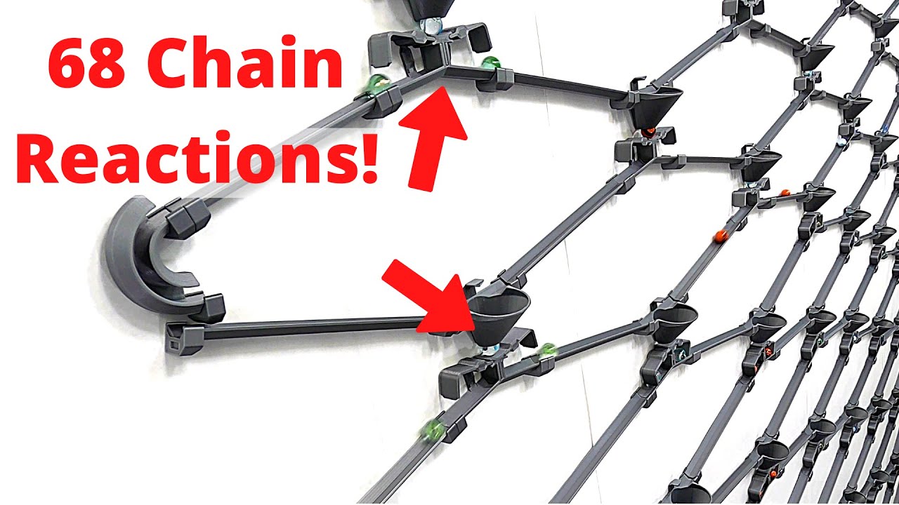 Marble Waterfall? Chain Reaction? It's Satisfying Either Way. - YouTube