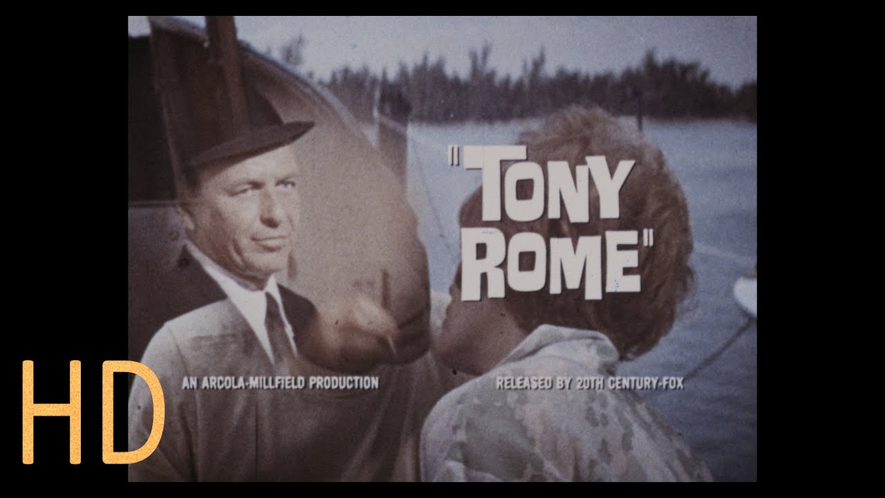 Tony Rome 1967 TV Spot Frank Sinatra Jill St. John Trailer HD 16mm ...