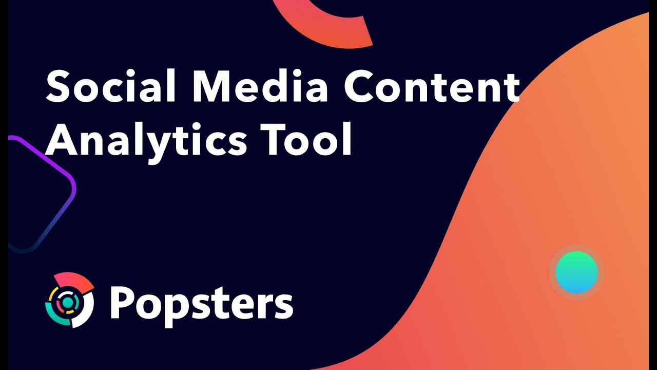 Popsters | Social Media Analytics Tool - YouTube