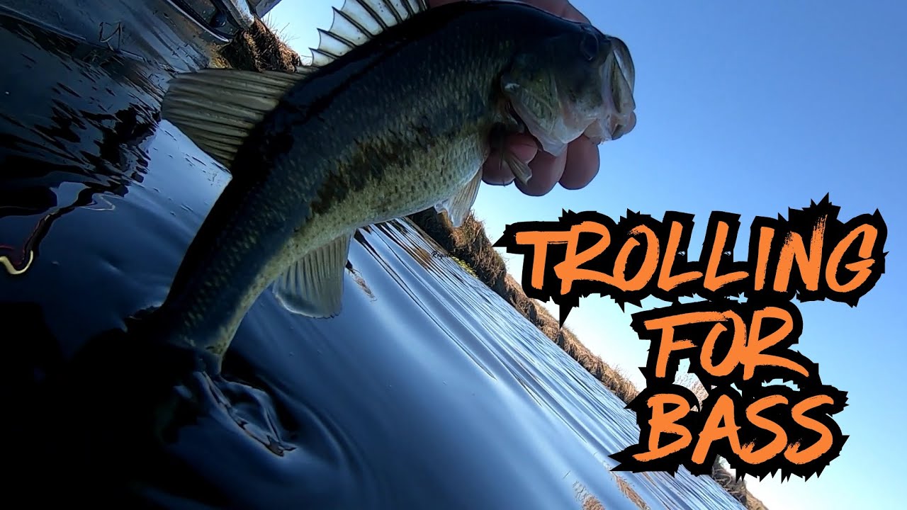 Trolling for Bass in The Kayak! Jan 14th 23 - YouTube