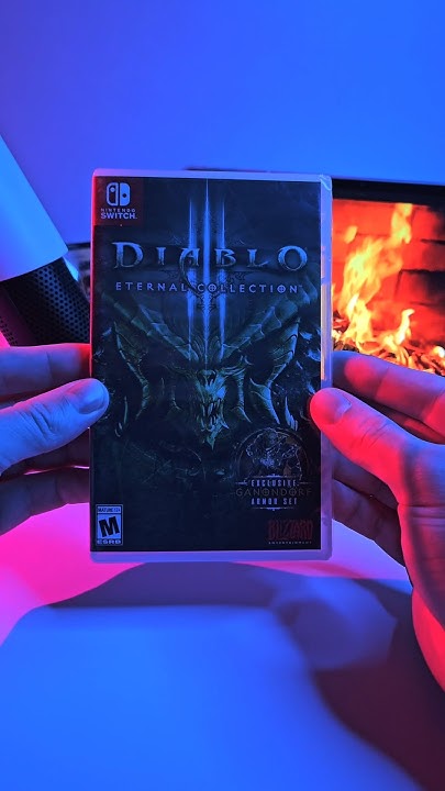 Распаковка Диабло 3 на NINTENDO SWITCH OLED #nintendoswitc #nintendo # ...
