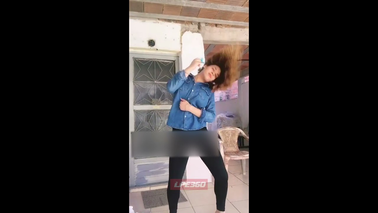 Girls falls off dancing for video - YouTube