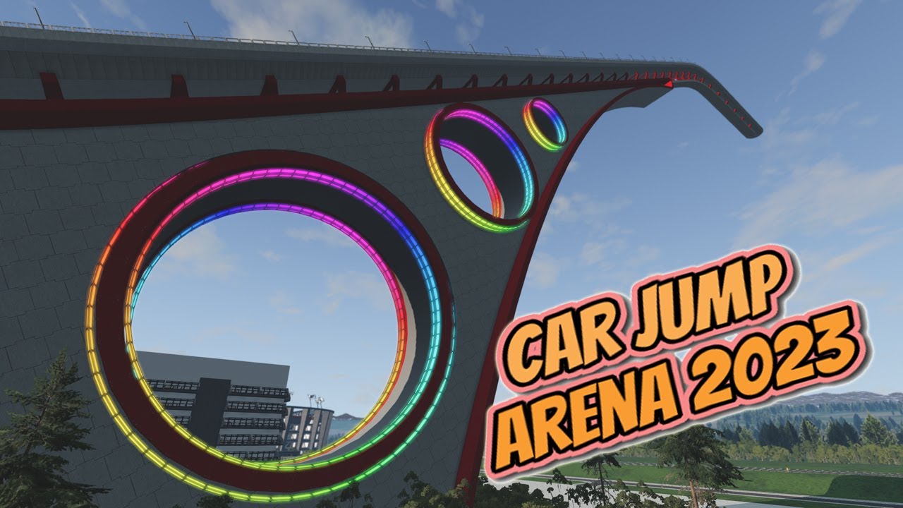 "NEW" Car Jump Arena 2023, In depth preview/BeamNG/HavocNG - YouTube