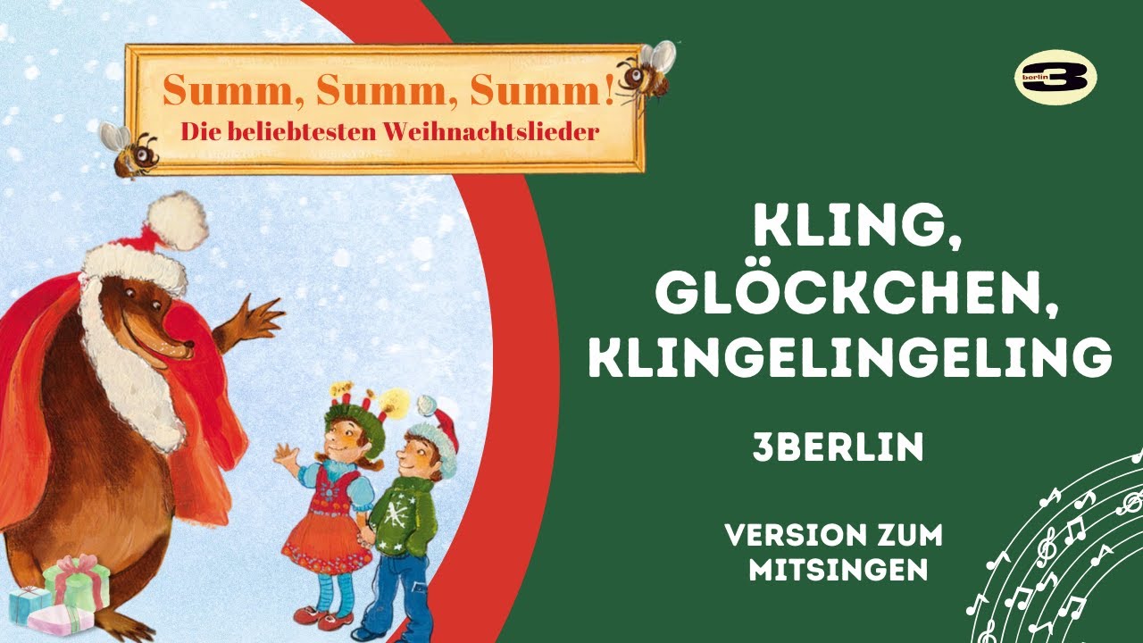 Kling, Glöckchen, klingelingeling 🔔 🎶 - Weihnachtslieder zum MITSINGEN ...