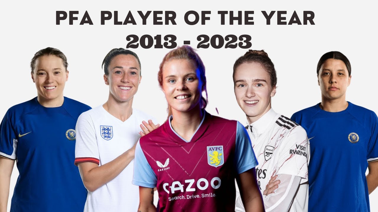 PFA Women's Players' Player of the Year Award Winners [2013 - 2023 ...