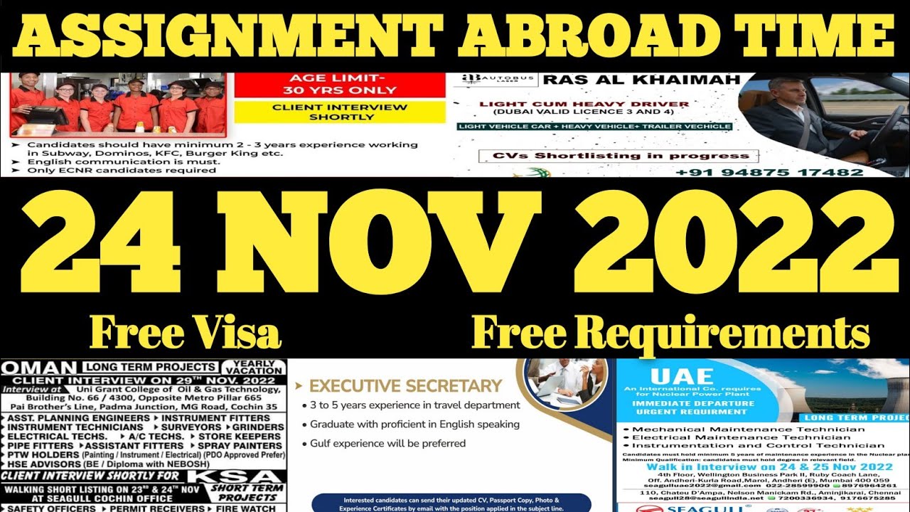 24 Nov P2 | Abroad time newspaper | Assignment Abroad Times | Dubai Job ...