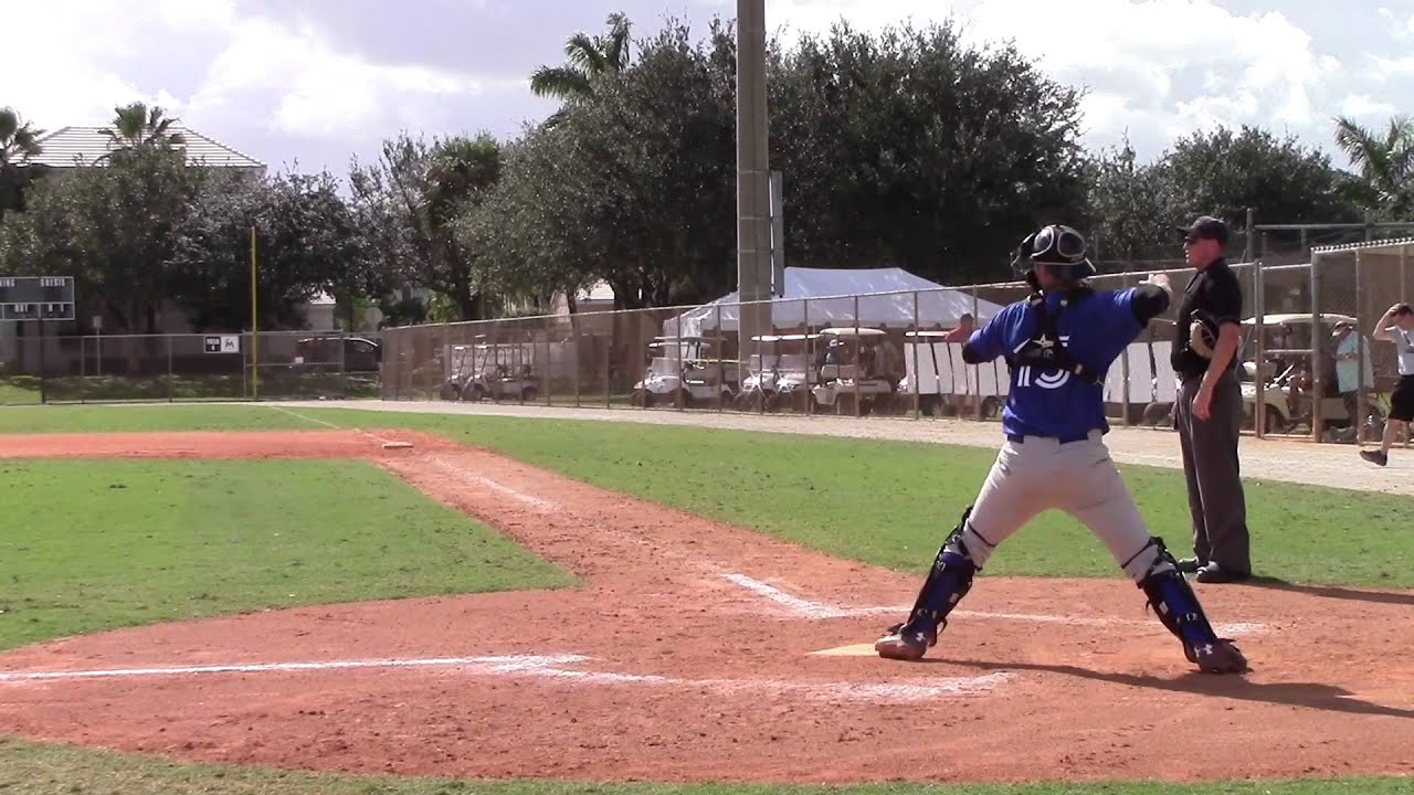 Andrew Yerzy 2016 catcher- Year review - YouTube