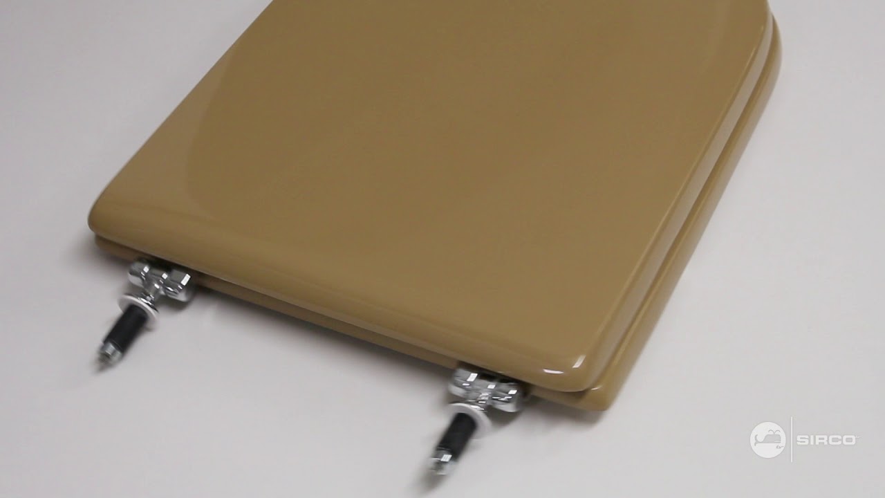 sedile copriwc CESAME serie ERICE originale colore Daino - YouTube