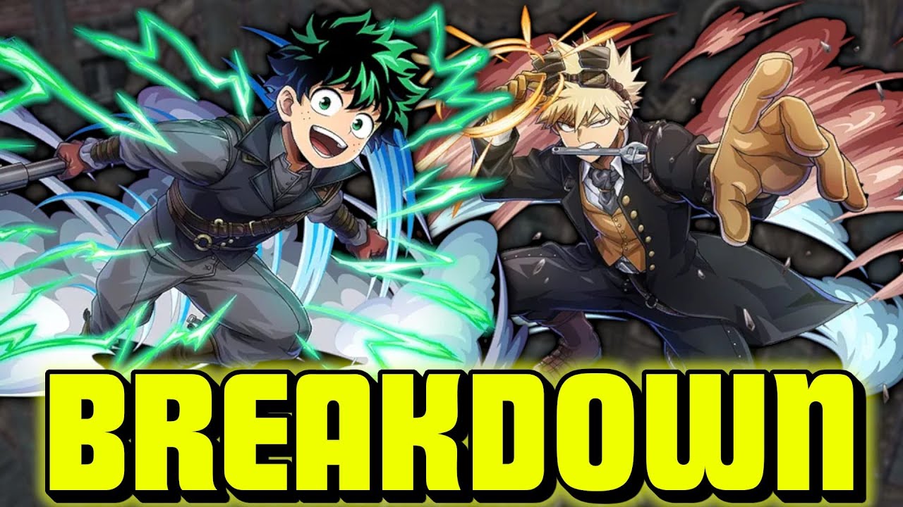 STEP UP BANNER!! BREAKDOWN ON STEAMPUNK DEKU & BAKUGO & MORE!! (My Hero ...