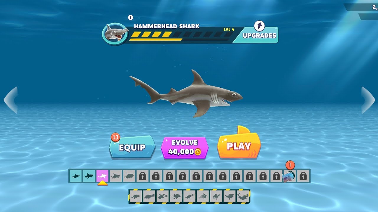 HUNGRY SHARK EVOLUTION NEW SHARK UNLOCK MAXIMUM LEVEL - YouTube