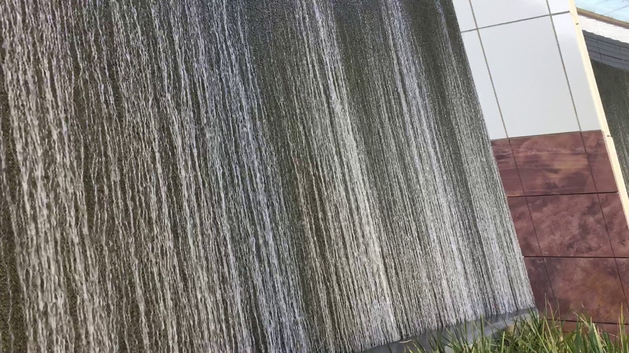 Aria Water Wall Video Las Vegas, December 2017 - YouTube
