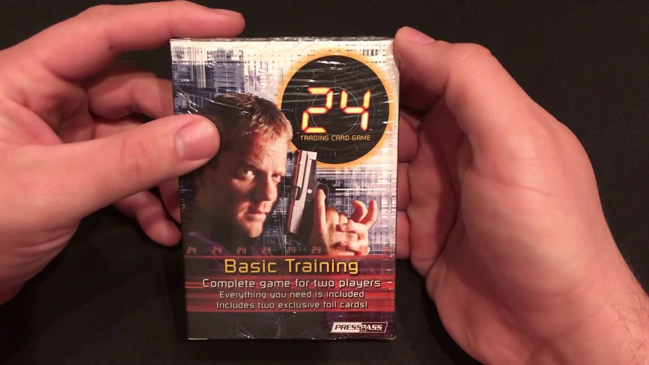 Unboxing 24 Trading Card Game Basic Training Two Player Starter Deck ...