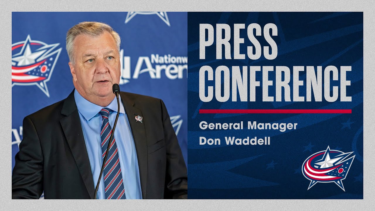 Columbus Blue Jackets General Manager Don Waddell Speaks on the First ...