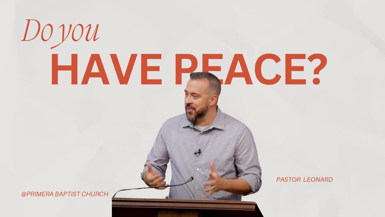 Pastor Craig | July 6, 2025 (Do You Have Peace?) - YouTube