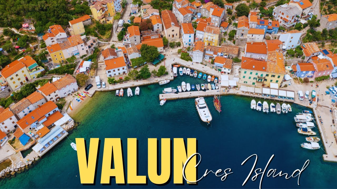 Valun town on Cres Island, Croatia - YouTube