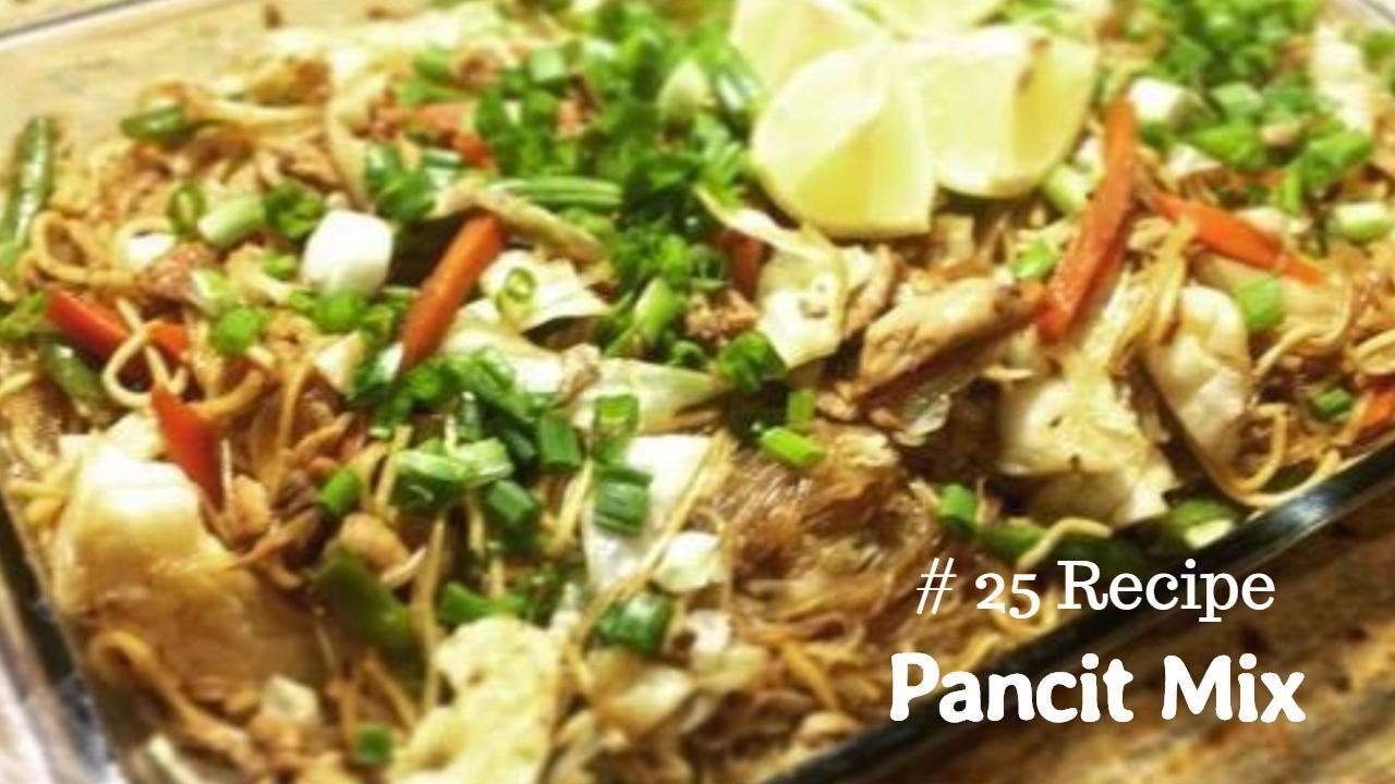 Pancit Mix - # 25 Recipe - YouTube