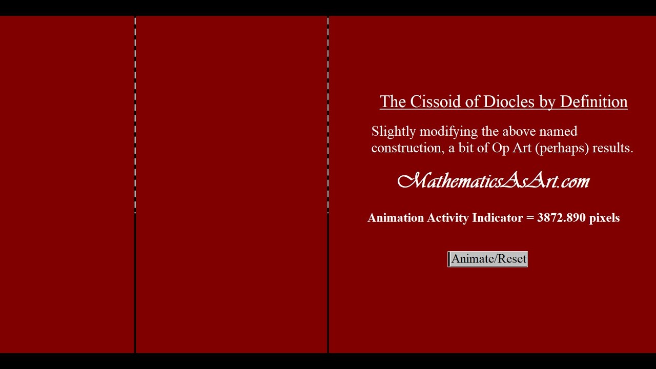 The Cissoid of Diocles by Definition Art - YouTube