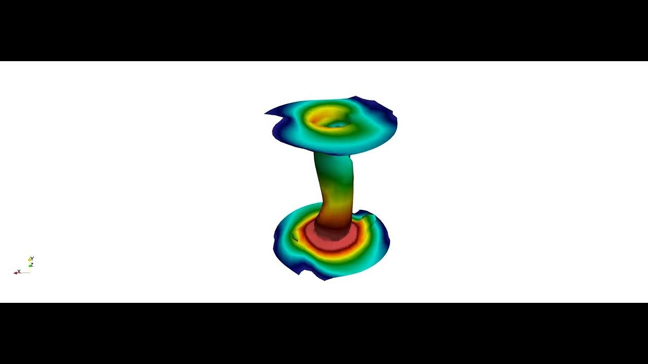 Vortex Animation With OpenFOAM - YouTube