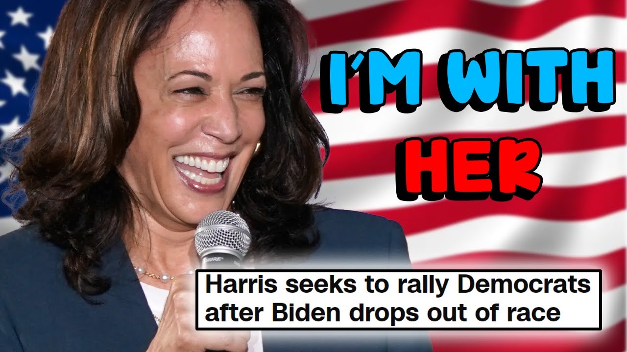 Biden Actually Stepped Down, All Aboard The Kamala Train! - YouTube