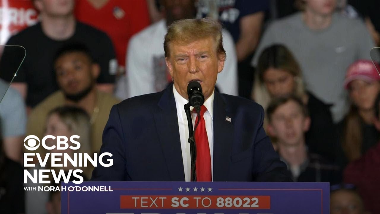 New CBS News poll shows Trump leading Haley by wide margin - YouTube