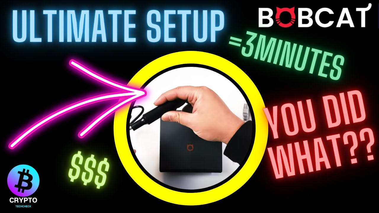 Bobcat Miner 300 Setup: A Beginner's Guide - YouTube