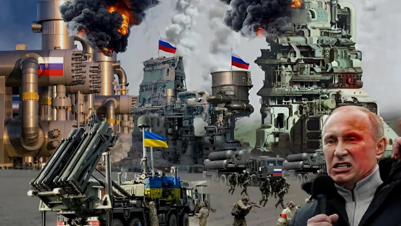 Helpless Russia! Ukrainian And US Troops Destroy Russia's Largest ...