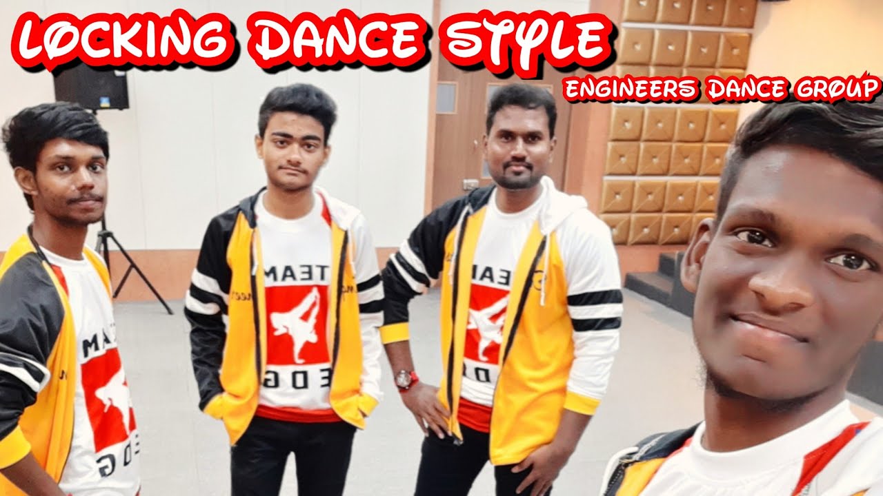 Engineers dance group|Practice video|Locking dance style|Haribabu ...
