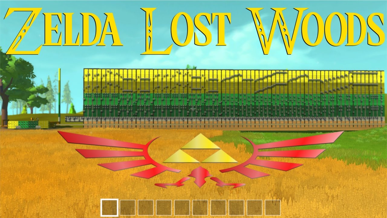 Scrap Mechanic - TOTEBOT HEADS, Zelda Lost woods - YouTube