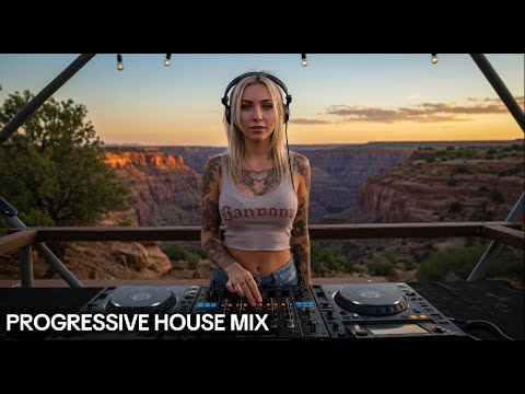 Melodic Techno & Progressive House DJ Mix | Uplifting Club Night - YouTube