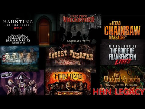 HHN 30 | Halloween Horror Nights 2021 House Walkthroughs Director's Cut ...