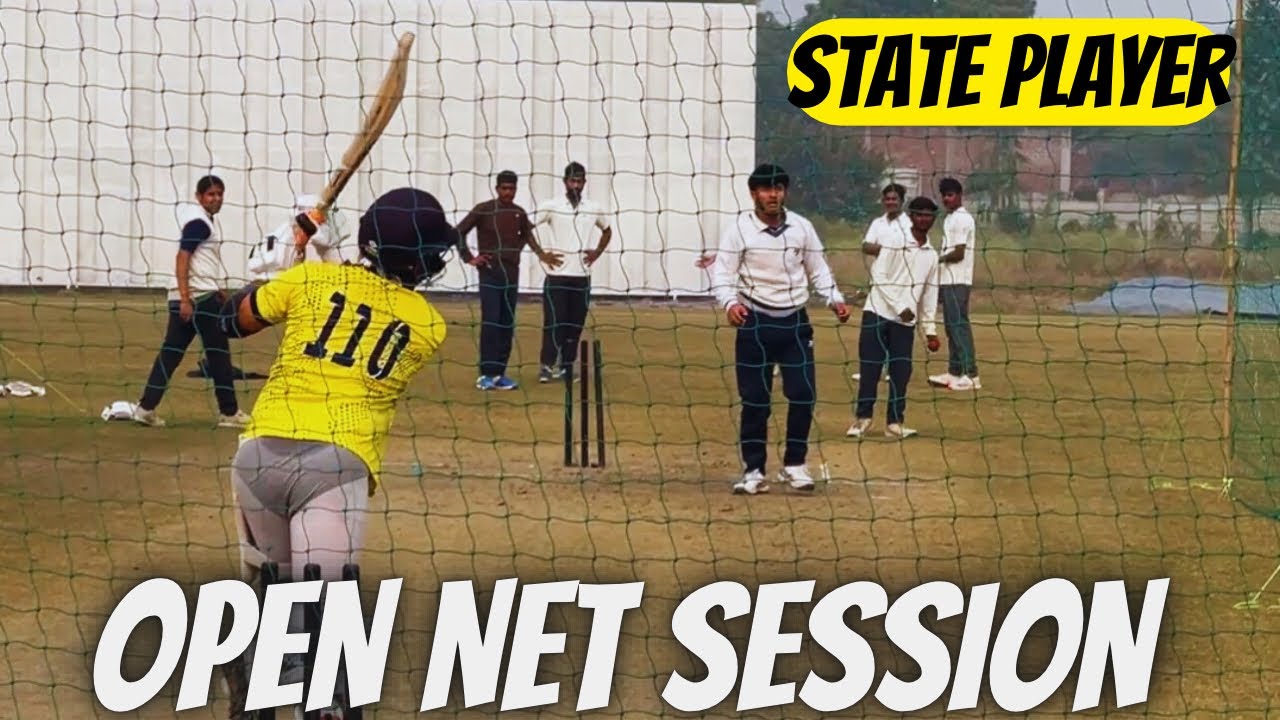 Cricket batting practice and bowling || cricket practice batting nets ...