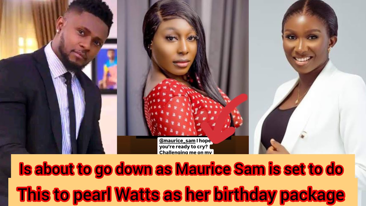 Is about to go down as Maurice Sam is all set to do this to Pearl Watts ...