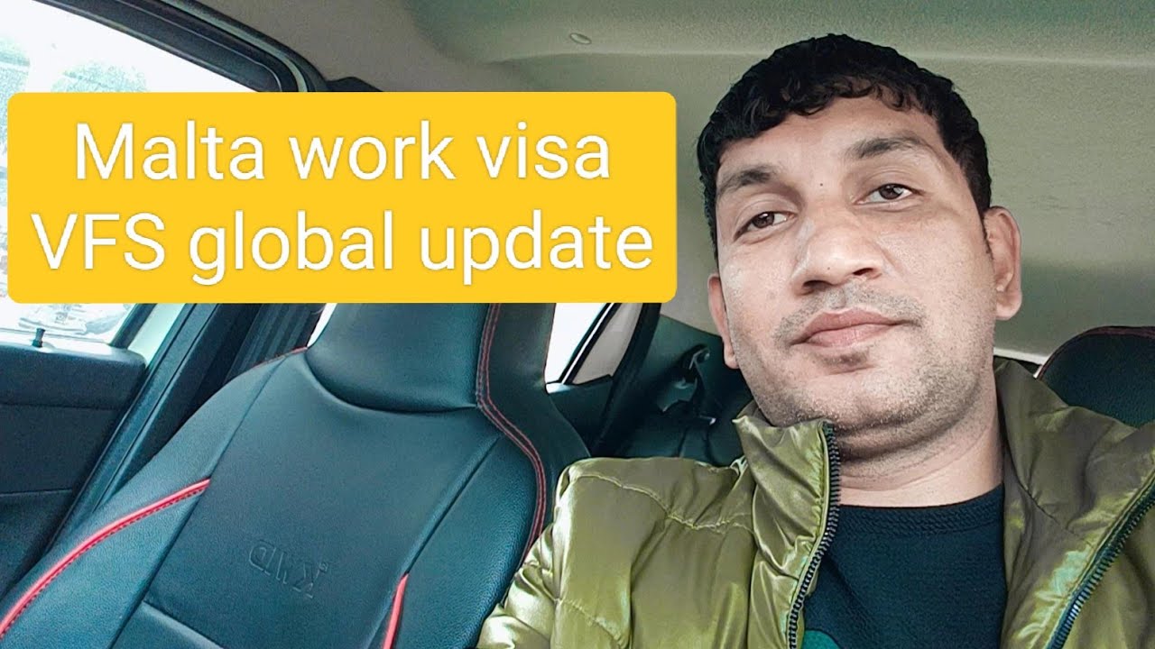 Malta VFS global update work visa - YouTube