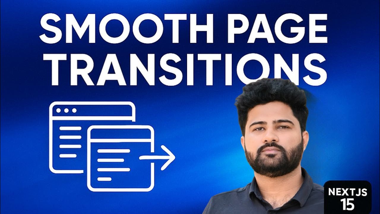 Create slick page transitions in next.js - YouTube