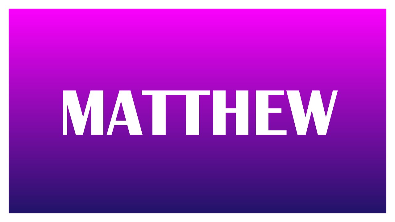 Matthew 16 NIV Bible YouVersion - YouTube