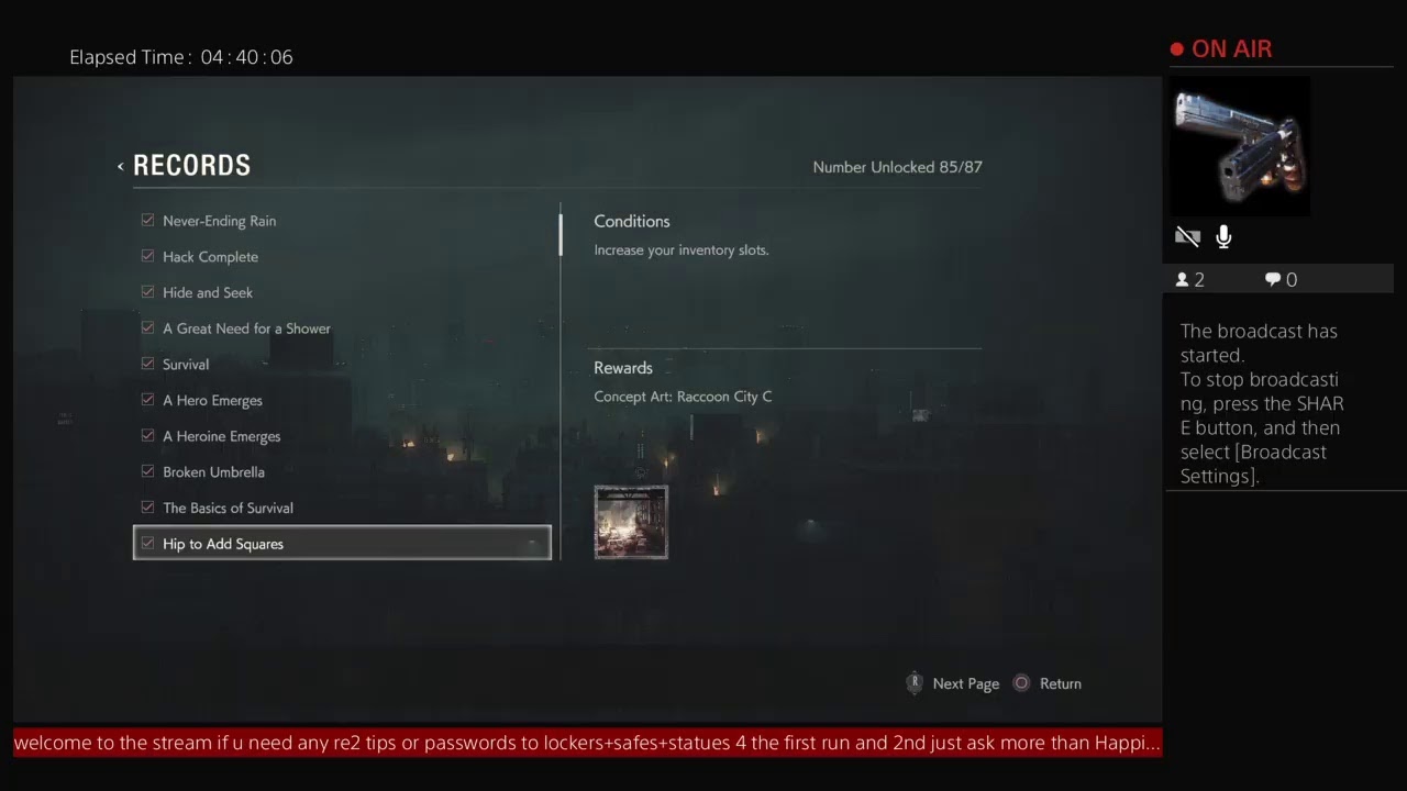 Resident Evil 2 Leon 2nd run getting all records - YouTube